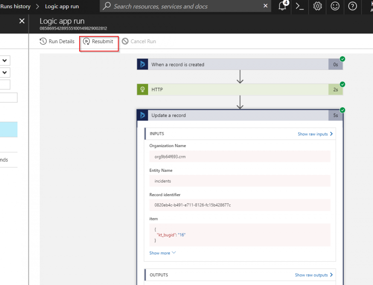 Integration with Microsoft Dynamics 365 using Azure Logic App Service ...