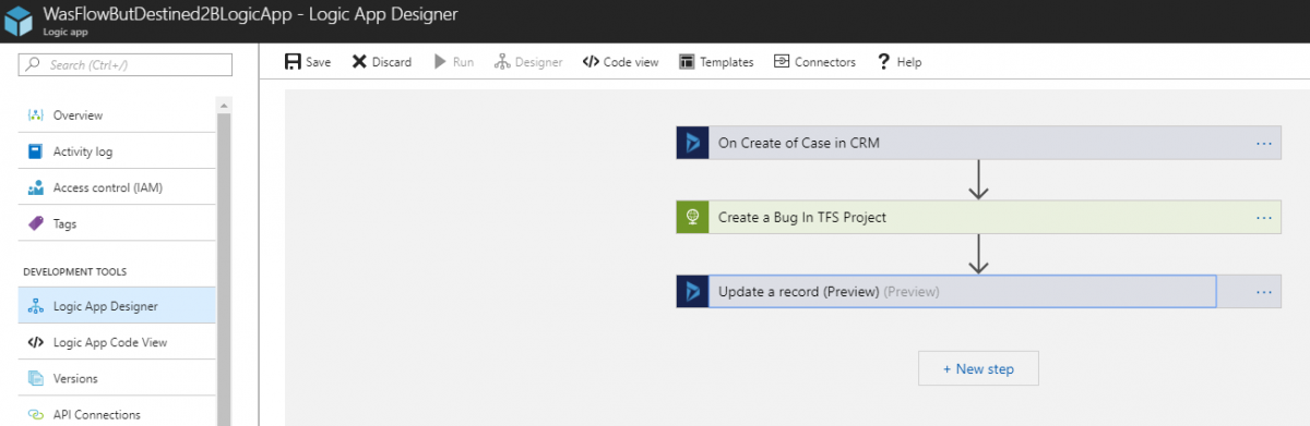 2018 03 11 094004 Logic Apps Designer Microsoft Azure Kunal Tripathy