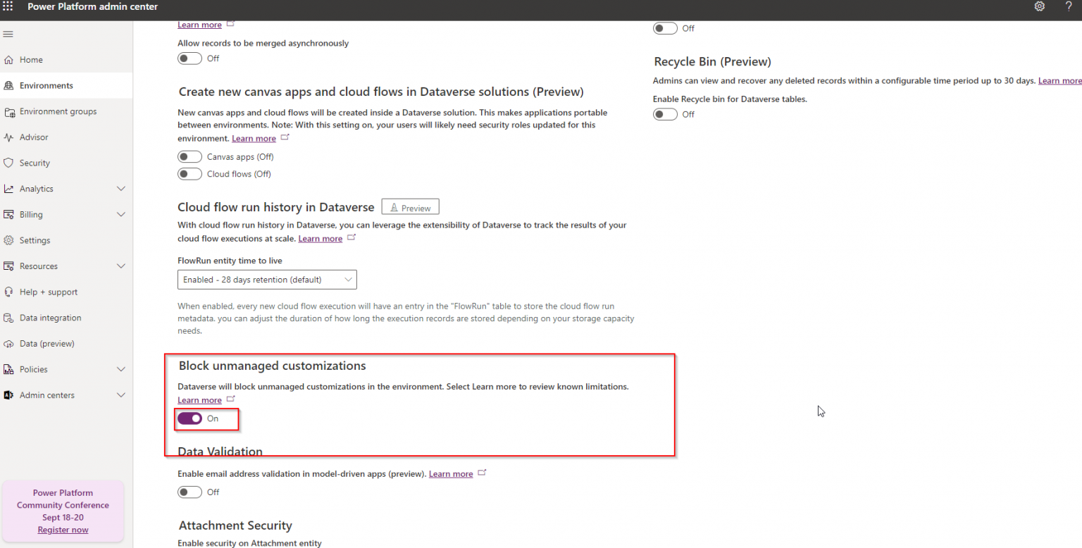 Prevent the Panic: Blocking Unmanaged Customizations in Your production Power Platform ...